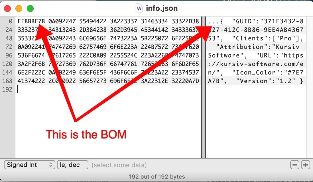 Processing BOM characters in FileMaker - FM Starter